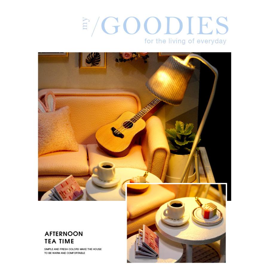 ドールハウス 手作りキット セット ミニチュア リビング ソファ 小部屋 ピンク かわいい : ha048 : HAMMARS - 通販 - Yahoo!ショッピング