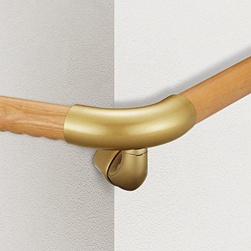 マツ六 手すり部材 BAUHAUS セレクト 35・32出隅コーナーブラケットN BDE-08G ゴールド : Hana-Hana - 通販 - Yahoo!ショッピング