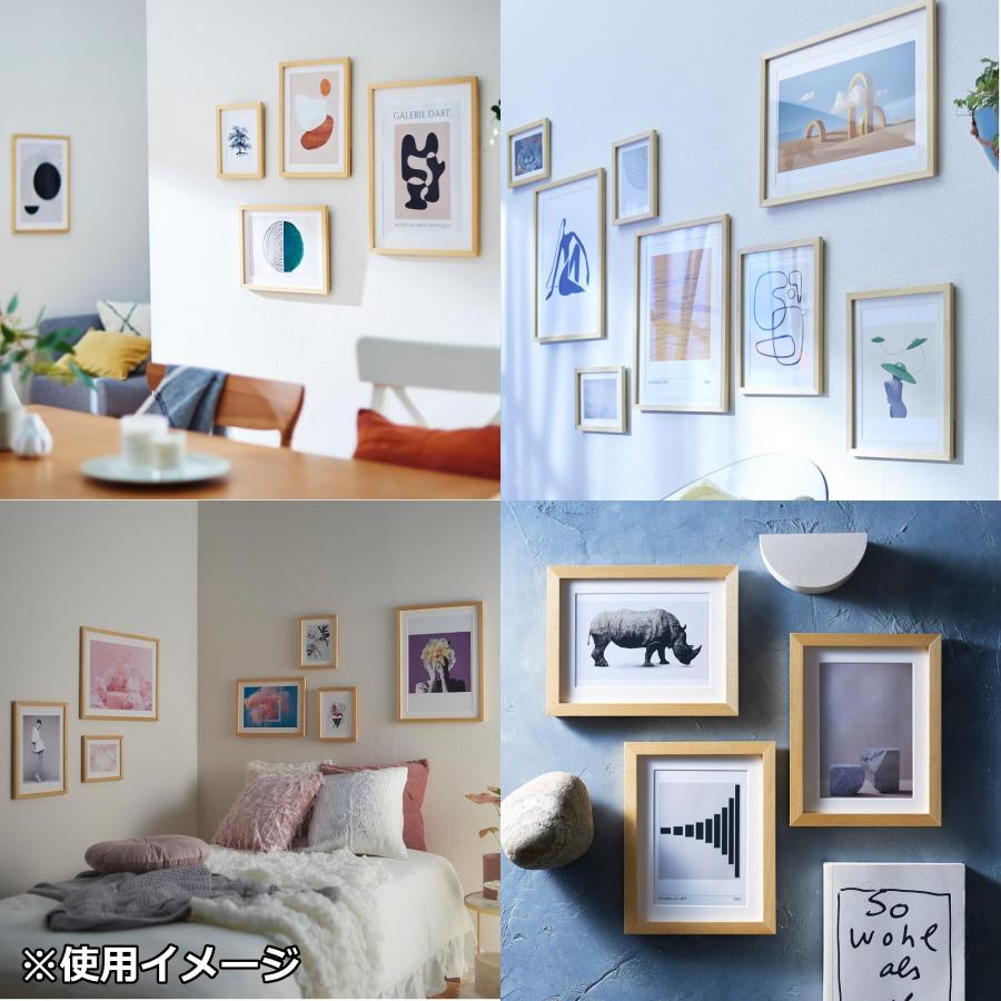 HAKUBA 額縁 MM-01 4切 木製 ブラウン FWMM01-BR4 : Hana-Hana - 通販 - Yahoo!ショッピング