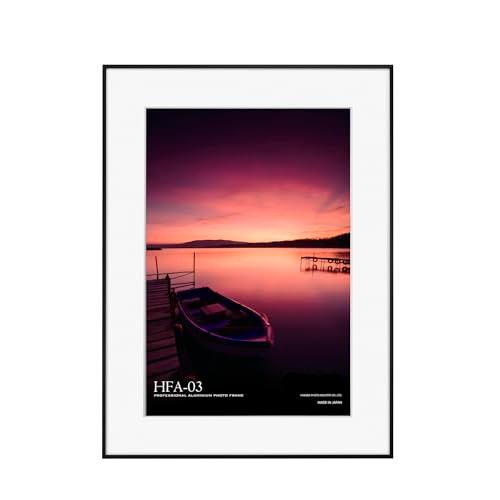 ハクバ HAKUBA 額縁 アルミ HFA-03 A3ノビ アクリル板 ブラック(ホワイトマット) HFA-03BWM-A3N : Hana-Hana - 通販 - Yahoo!ショッピング