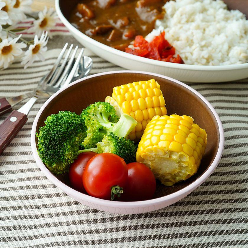 正和（キッチン） isso ecco(イッソ エッコ) 木目調 丸プレート 15cm ピンク ABS樹脂 // 日本製 アウトドア食器 : Primitive陶舎花花 Yahoo!店 - 通販 ...