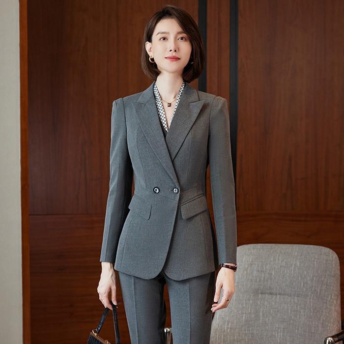 大きいサイズ ビジネススーツ レディース 上下セット パンツスーツ スカートスーツ 2type リクルート OL テーラード ストレッチ : 大福バナナ - 通販 - Yahoo!ショッピング