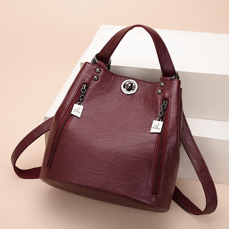 リュック リュックサック レディース 2WAY マザーズバッグ トートバッグ おしゃれ 大人 A4 PU 大容量 軽量 撥水 通学 通勤 旅行 バックパック スポーツ : 大福バナナ - 通販 ...