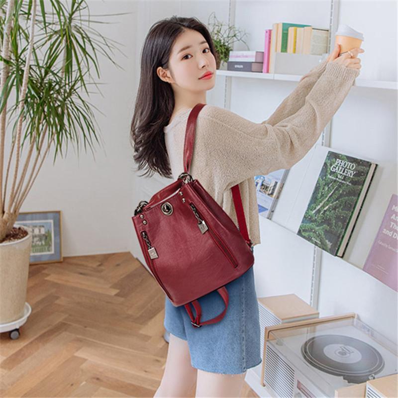 リュック リュックサック レディース 2WAY マザーズバッグ トートバッグ おしゃれ 大人 A4 PU 大容量 軽量 撥水 通学 通勤 旅行 バックパック スポーツ : 大福バナナ - 通販 ...