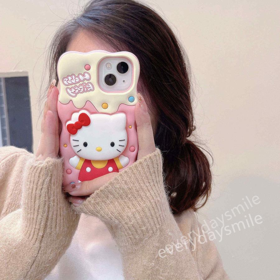 Hello Kitty ハローキティ iphone15 スマホケース 携帯ケース iPhone15 15Po 14 14Pro 14Plus 13ケース 13Pro iPhone11 ...