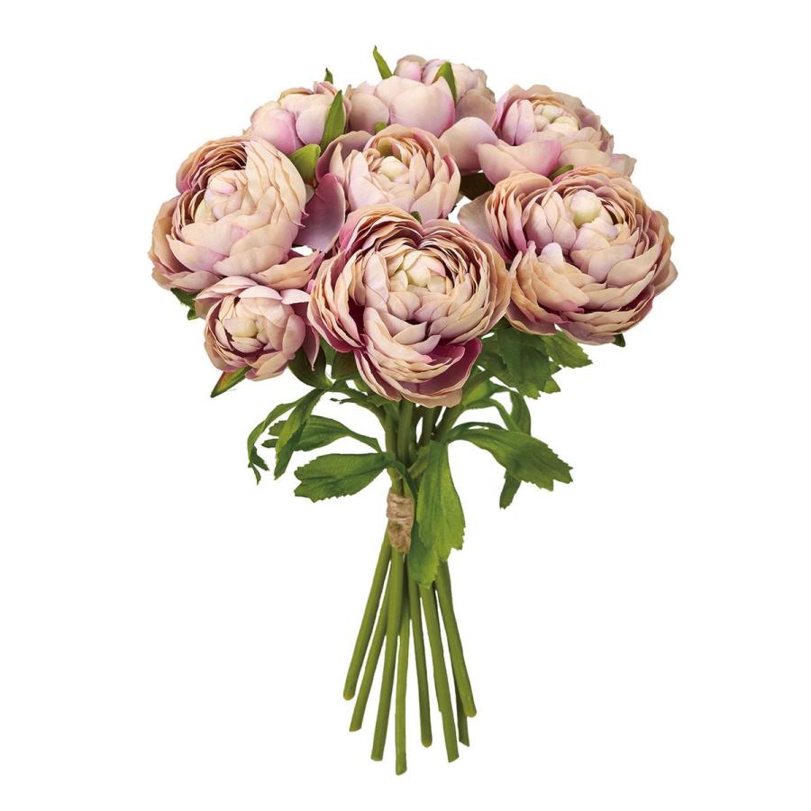 造花 MAGIQ東京堂 エレナラナンブーケ ＃42 ANT．MV アンティークモーブ FM007093-042 花材「ら行」 ラナンキュラス ...