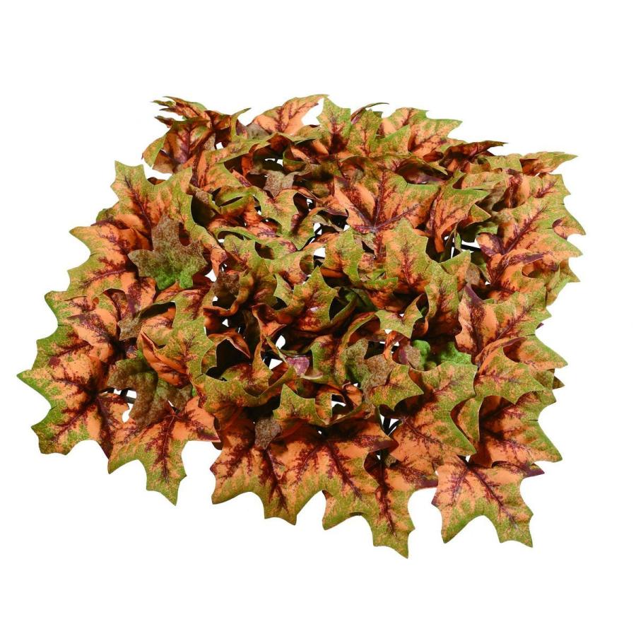 造花 YDM オータムリーフマット グリーンブラウン GL-MB063-GBR 造花枝物 モミジ イチョウ :030-58135:はなどんやアソシエ - 通販 - Yahoo!ショッピング