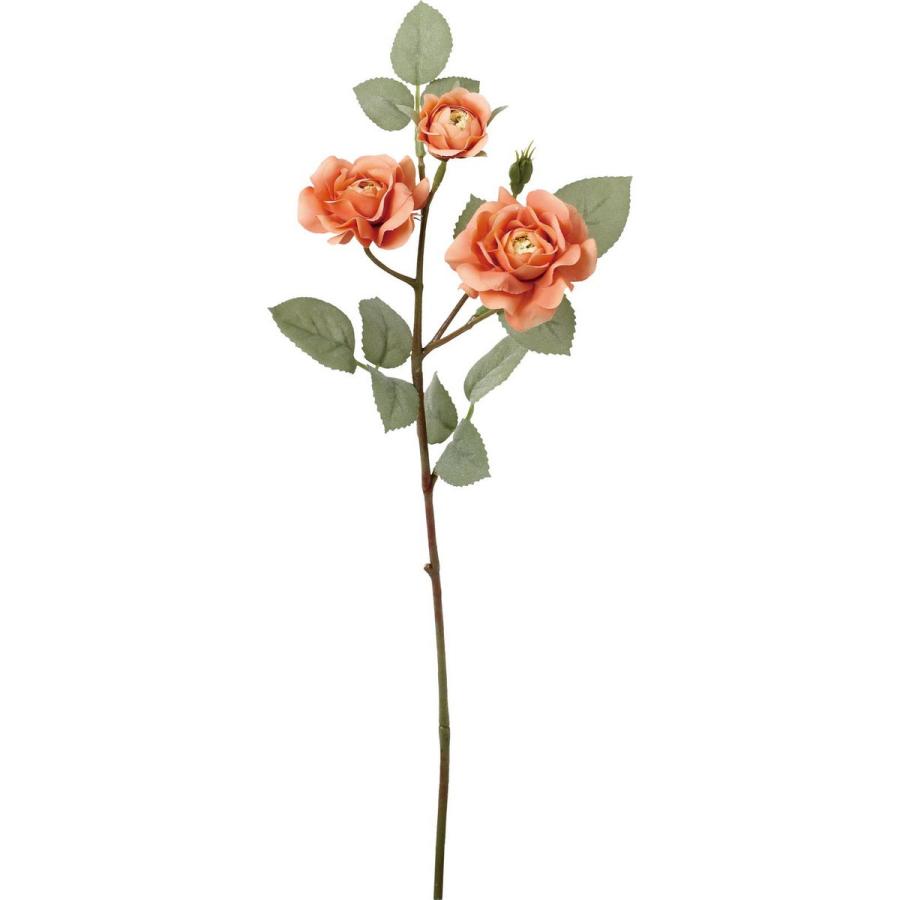 造花 YDM クレールローズスプレー サーモン FD-0145SA 花材「は行」 バラ : はなどんやアソシエ - 通販 - Yahoo!ショッピング