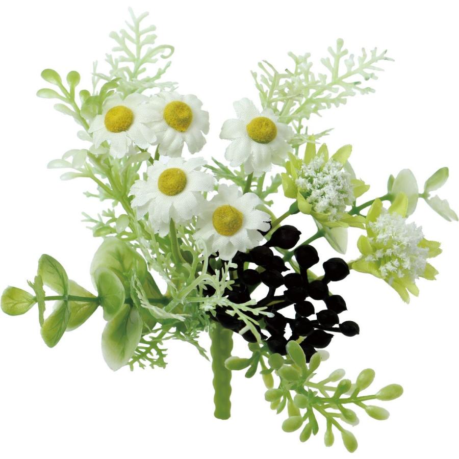 造花 YDM デイジーミックスブッシュ ホワイト FB-2677-W 花材「た行」 デージー : はなどんやアソシエ - 通販 - Yahoo!ショッピング