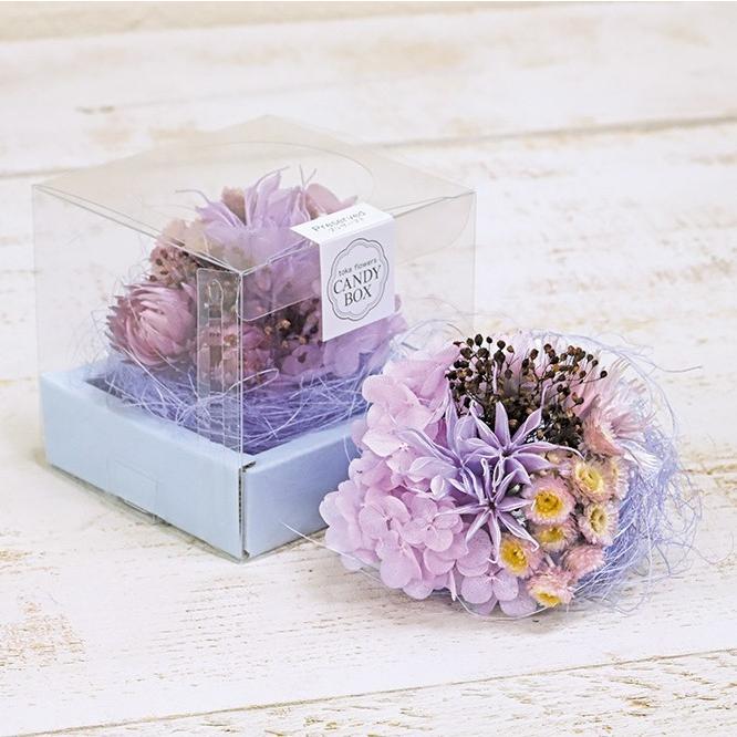 東花 FMフラワーアソートキャンディBOX 6種アソート ブルーベリーミルク 80663 ドライフラワー花材 その他ドライフラワー : はな ...