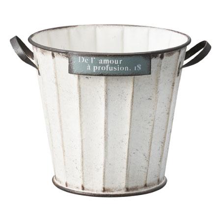 友膳 ドゥラモーバケットMW UN1971 園芸用品 植木鉢 フラワーポット アイアン ブリキ鉢 : はなどんやアソシエ - 通販 ...