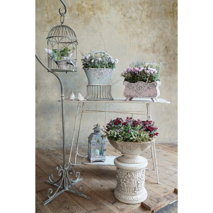 CARNAC ローズレースベーシックS-BL ブルー GFB421BL 園芸用品 植木鉢 フラワーポット グラスファイバー鉢 : はなどんやアソシエ - 通販 - Yahoo!ショッピング