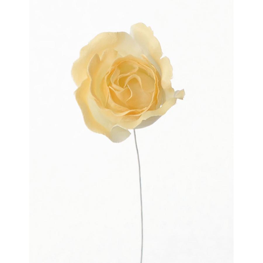 日限定10 造花 サンセイ polca KN-01 ローズ #N11 Nイエロー 751008 6個 花材「は行」 バラ : はなどんや ...