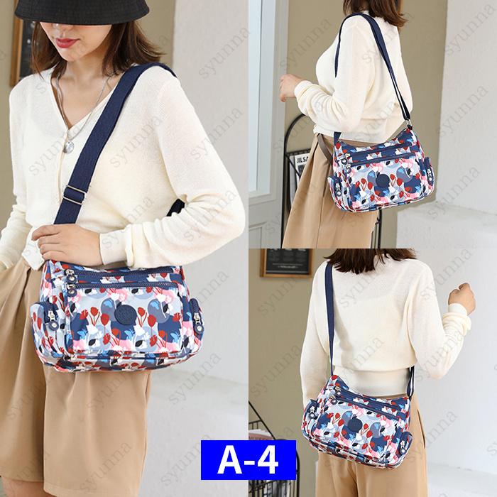 ba22#ショルダーバッグ レディース 大きめ 当日発送 12type 大容量バッグ おしゃれ 斜めがけ 大人 軽量 撥水 ナイロン 旅行 ファスナー シンプル バッグ : hanae19 ...