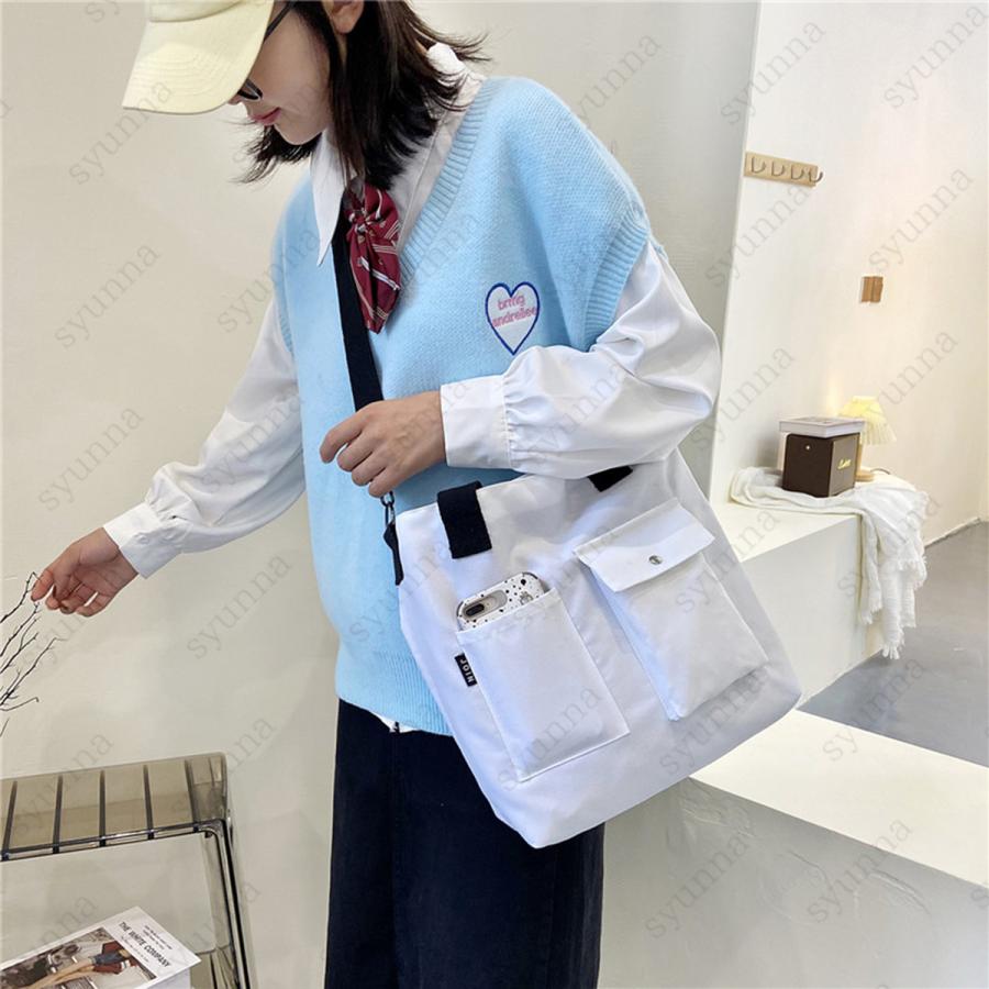 2way トートバッグ レディース (ba8a-3#) 日本国内当日発送 訳あり商品 ショルダーバッグ メンズ 斜めがけ 軽量 ショルダー 通勤 通学 大きめ : hanae19 - 通販 ...