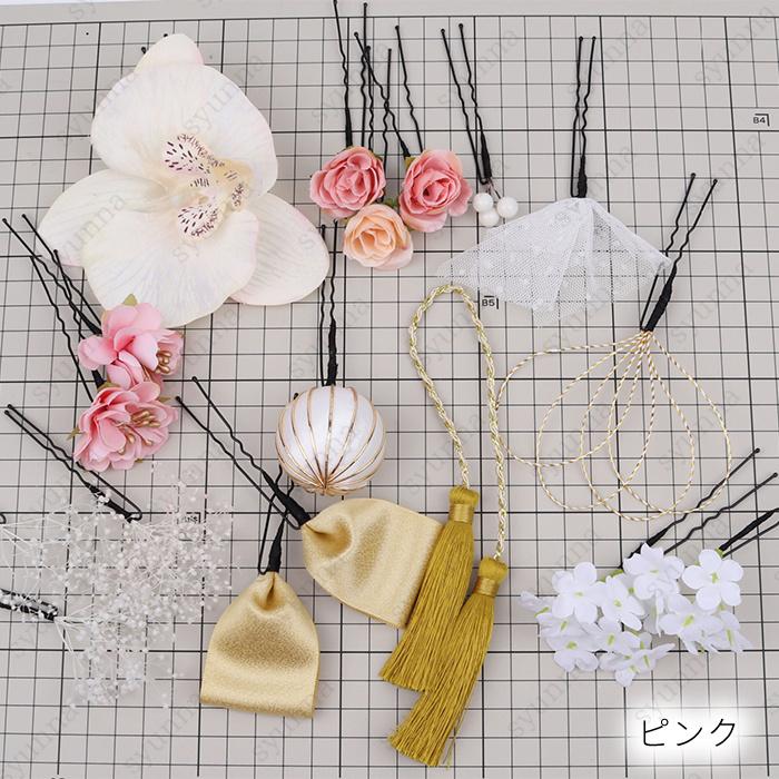 h69#髪飾り 日本国内当日発送 成人式 ドライフラワー 振袖 袴 造花 ヘッドドレス ウェディング 結婚式 卒業式 ヘアアクセサリー 花飾り 和風 花嫁 和装 浴衣 : hanae19 ...