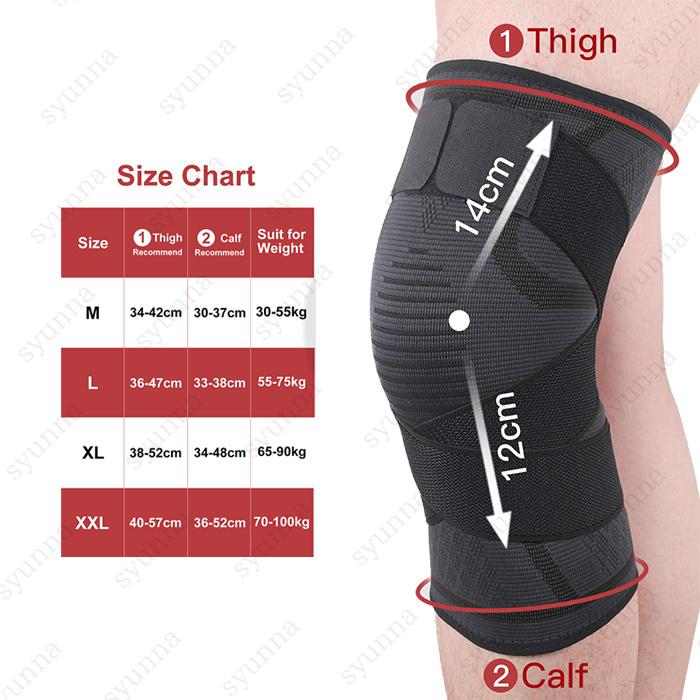 z114#膝サポーター 日本国内 当日発送 膝の痛み 保護 膝当て 医療用 ひざサポーター 高齢者 膝パッド 野球 スポーツ 登山 ひざ 固定 膝あて : hanae19 - 通販 ...
