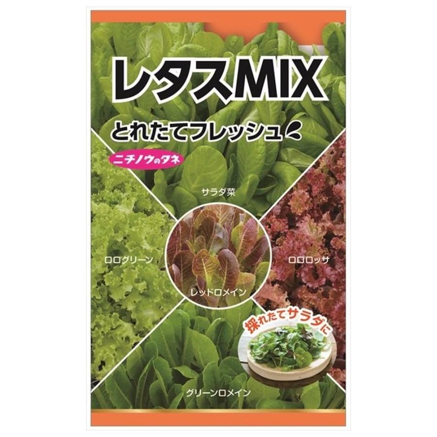 レタス レタスMIX 種・小袋 （6ml） 固定種 : 苗木部 花ひろばオンライン - 通販 - Yahoo!ショッピング