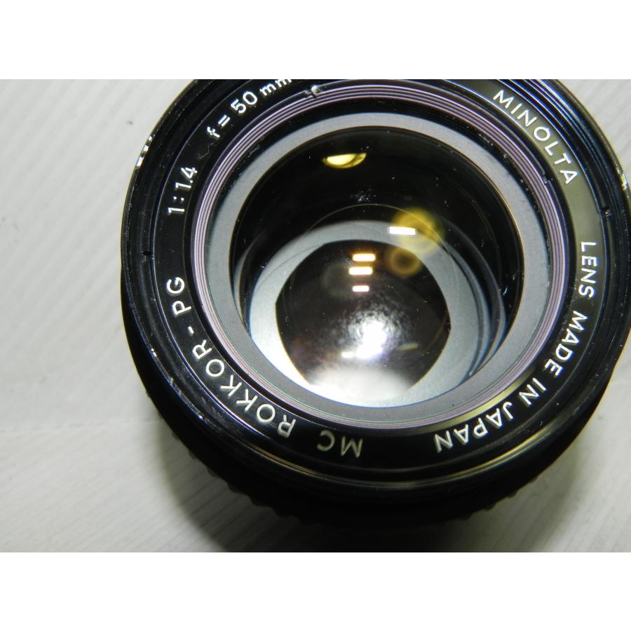 Minolta MC ROKKOR-PG 50mm/f1.4 レンズ : HANAMARU 2021 - 通販 - Yahoo!ショッピング