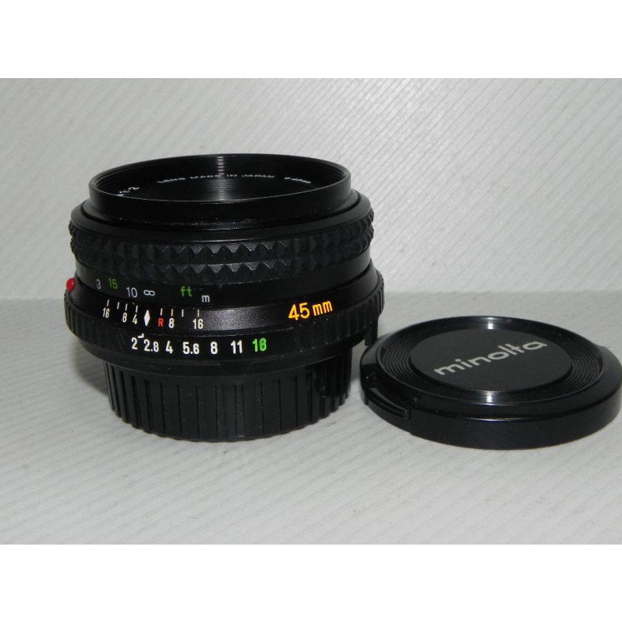 Minolta MD ROKKOR-X 45mm/f2 レンズ : HANAMARU 2021 - 通販 - Yahoo!ショッピング