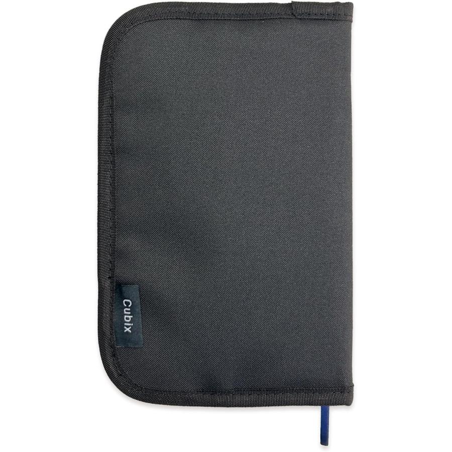 ブックカバー 新書判サイズ ラウンドジップN エムプラン（CUBIX・キュービックス） ネイビー、ブラック2色展開 : 本と雑貨HANAMUGURIヤフー店 - 通販 - Yahoo!ショッピング