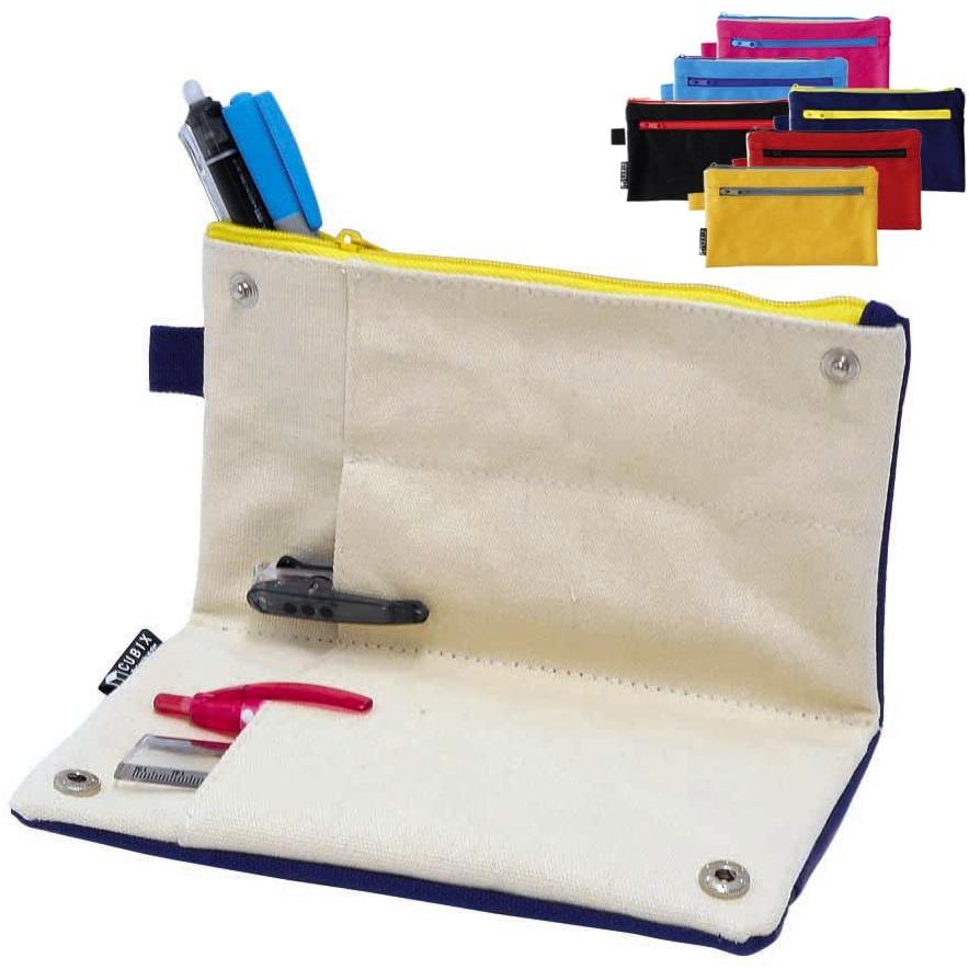 多機能 ペンケース ハンプ二つ折り （CUBIX・キュービックス）5色展開！ : 本と雑貨HANAMUGURIヤフー店 - 通販 - Yahoo!ショッピング