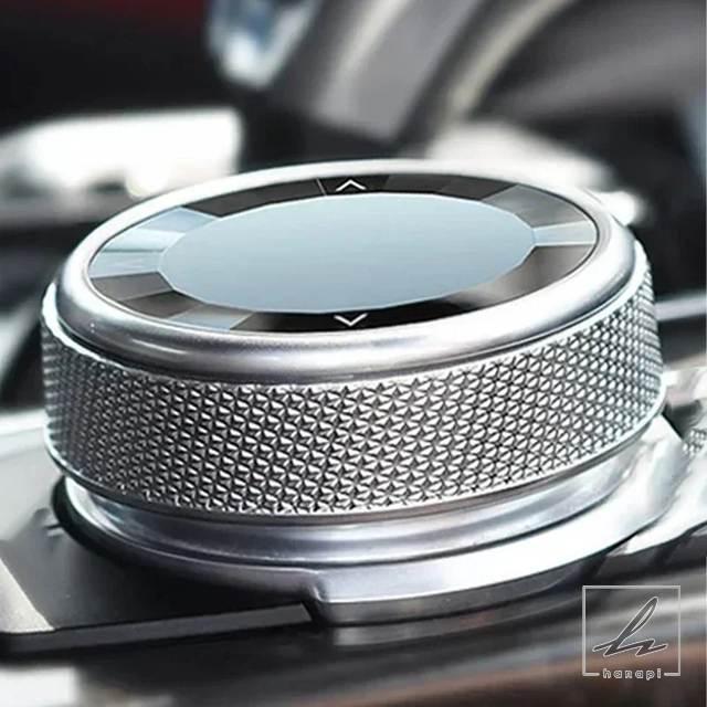 クリスタル IDRIVE マルチメディアボタンノブカバー BMW E60 E61 E70 E71 E72 E66 5 シリーズ X5 X6 センターコントロールボタンスイッチノブ : カー用品 ...