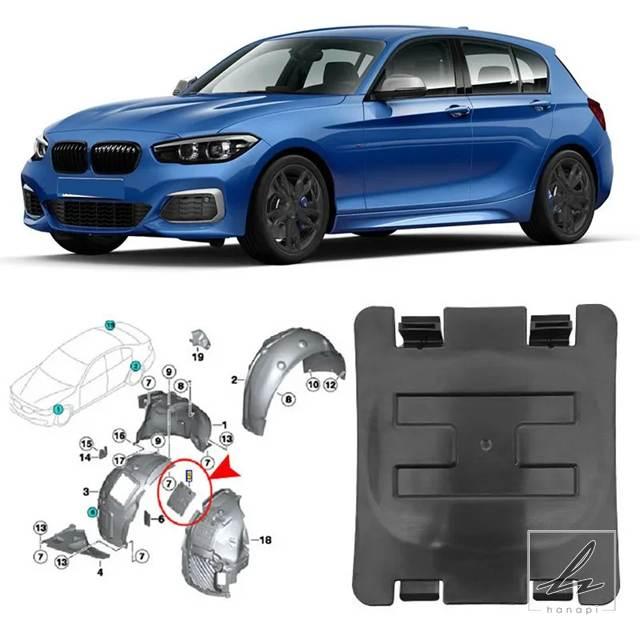 前輪アーチマッドガードフェンダーアクセスパネルカバー BMW F20 F21 22 F23 F87 F30 F31 F80 F34 F32 ...