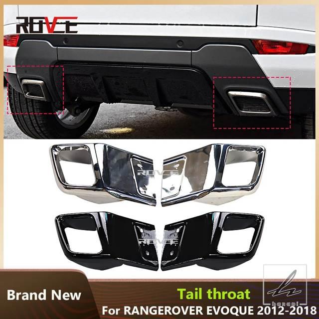 ROVCE リアバンパーマフラースクエアマフラーテールスロートランドローバーレンジローバー EVOQUE L538 2012-2018 DYNAMIV スタイル : カー用品・車パーツ ...