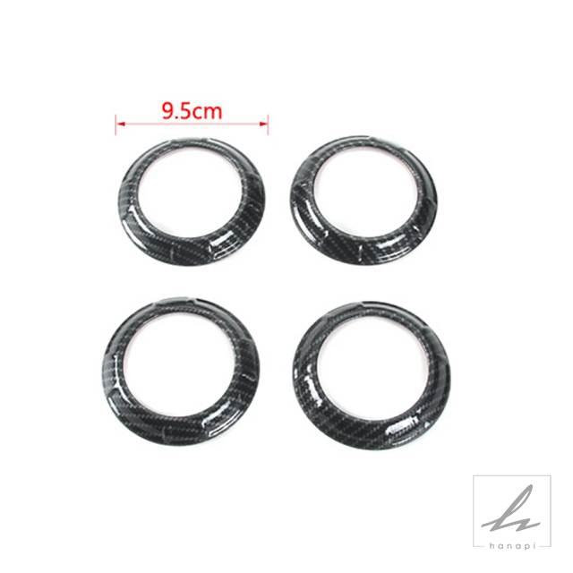 ダッシュボード A/C 空調ベントアウトレット装飾カバーステッカートリムジープラングラー JK 2011-2017 インテリアアクセサリー : カー用品・車パーツ hanapi - 通販 ...