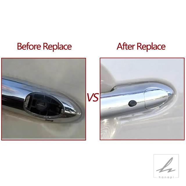 フロント外側ドアハンドルロックキー穴カバートリムクロームキャップ BMW ミニクーパー JCW ONE F54 F55 F56 F57 F60 ...