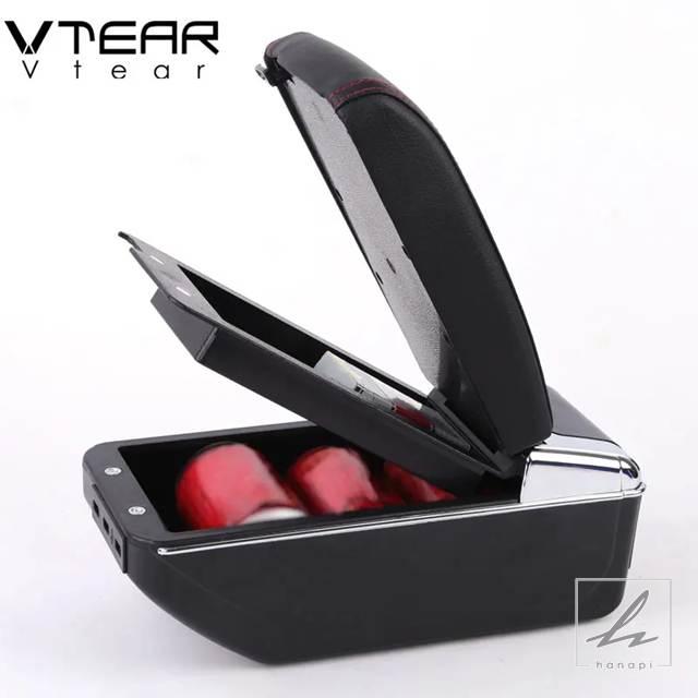 VTEAR ホンダ WRV アームレスト革アームレスト USB インターフェース収納ボックススタイリングセンターコンソール内装部品アクセサリー : カー用品・車パーツ hanapi - 通販 ...