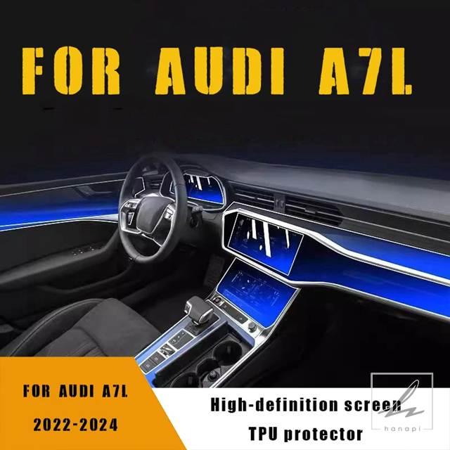 アウディ A7L 2022-2024 インテリアドアセンターコンソールメディアダッシュボードナビゲーション TPU アンチスクラッチプロテクターフィルム : カー用品・車パーツ hanapi ...
