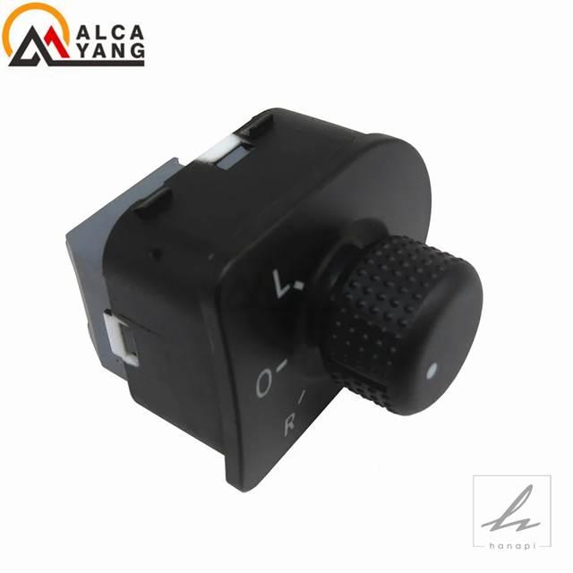 左側マスタードア調整ノブサイドミラースイッチノブフォルクスワーゲン VW ボラジェッタゴルフ MK4 1J1 959 565A ...