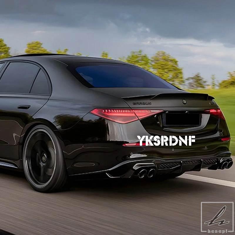 BBS スタイルメルセデス ベンツ新 S クラス W223 S480 S500 S680 2021+ トランクトランクリップウイングカーボンスポイラー : カー用品・車パーツ hanapi ...