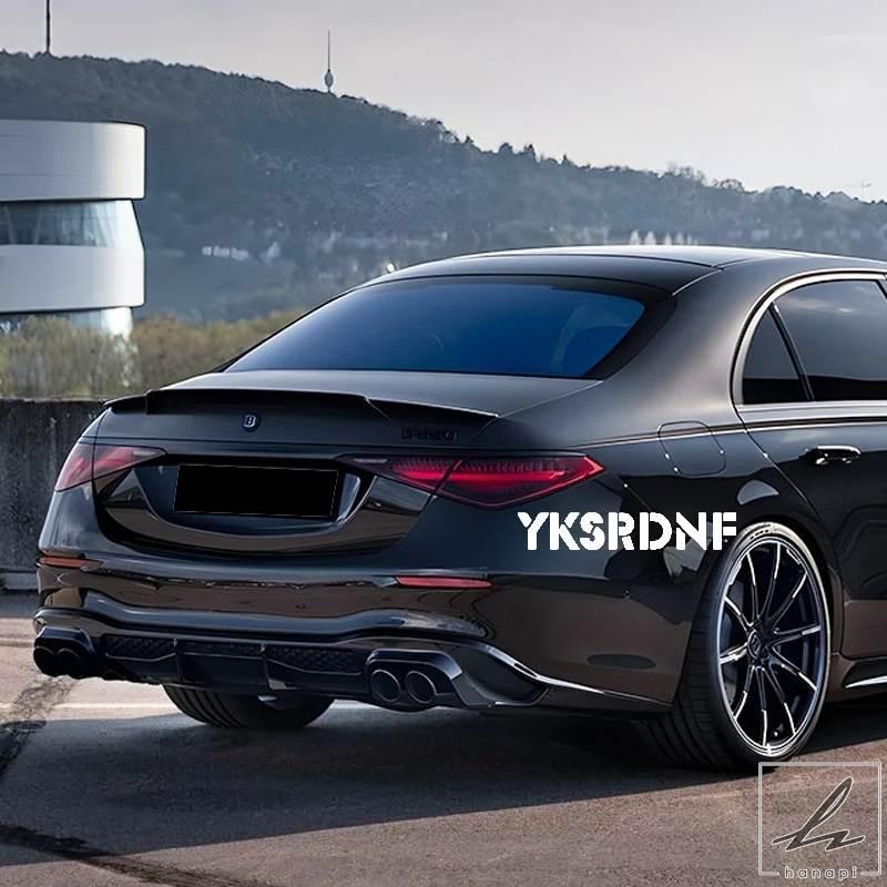 BBS スタイルメルセデス ベンツ新 S クラス W223 S480 S500 S680 2021+ トランクトランクリップウイングカーボンスポイラー : カー用品・車パーツ hanapi ...