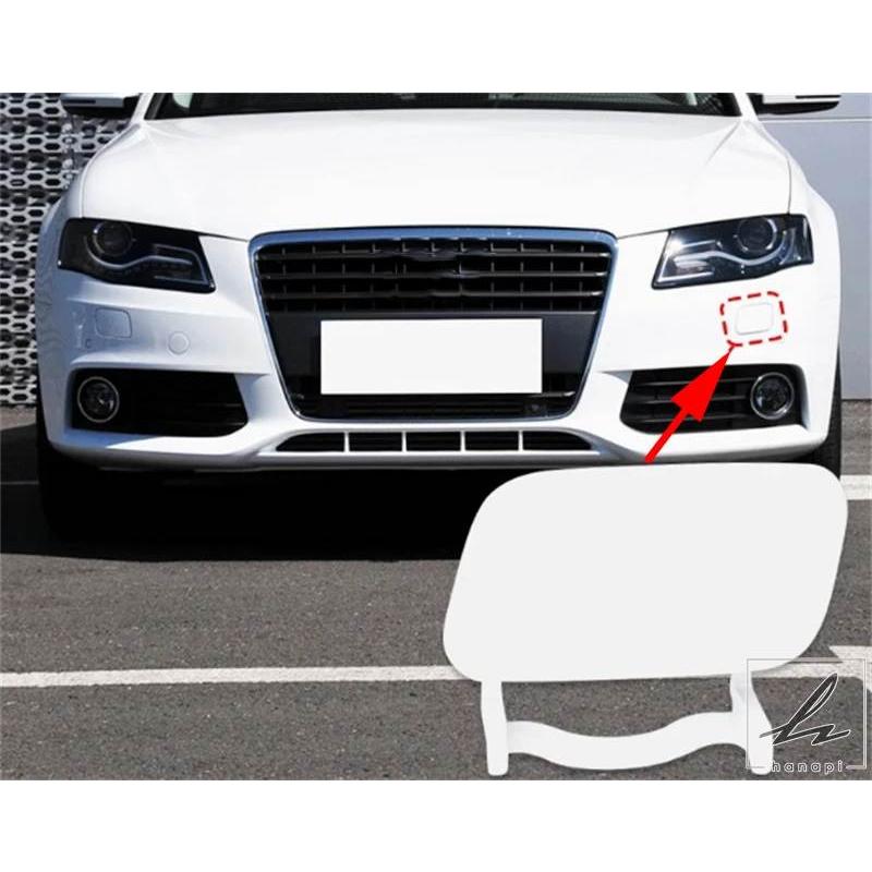 自動フロントバンパーヘッドライトヘッドランプウォッシャーカバーキャップアウディ A4 B8 2009 - 12 8K0955275 ...
