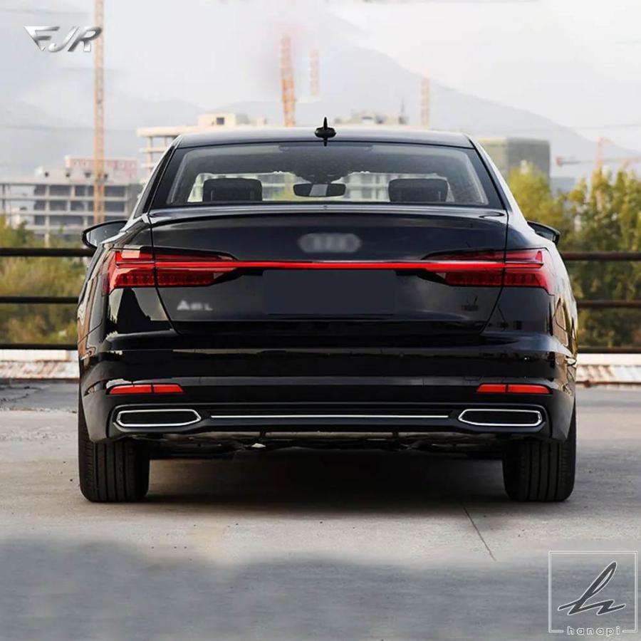 アウディ A6L スルータイプテールライト A6 2019-2023 アップグレード C8 光学ガイド LED ダイナミック流れるライトテールランプオートアクセサリー : カー用品・車パーツ ...