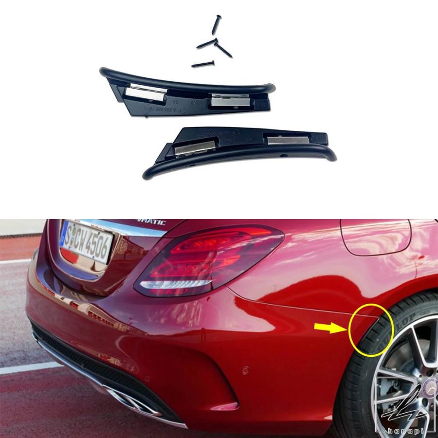 メルセデス S205 W205 C180 C200 C250 C300 C43 S213 W213 E200 E250 E300 E43 AMG バンパーフェンダーフレア延長ホイールアイブロウ ...