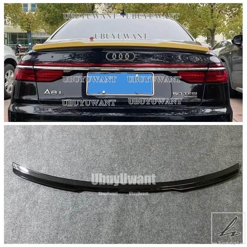 アウディ新 A8 A8L S8L D5 スポイラー ABS トランクリップ翼テールスポイラー 2018 2019 2020-2023 アクセサリー専用装飾 : カー用品・車パーツ hanapi ...