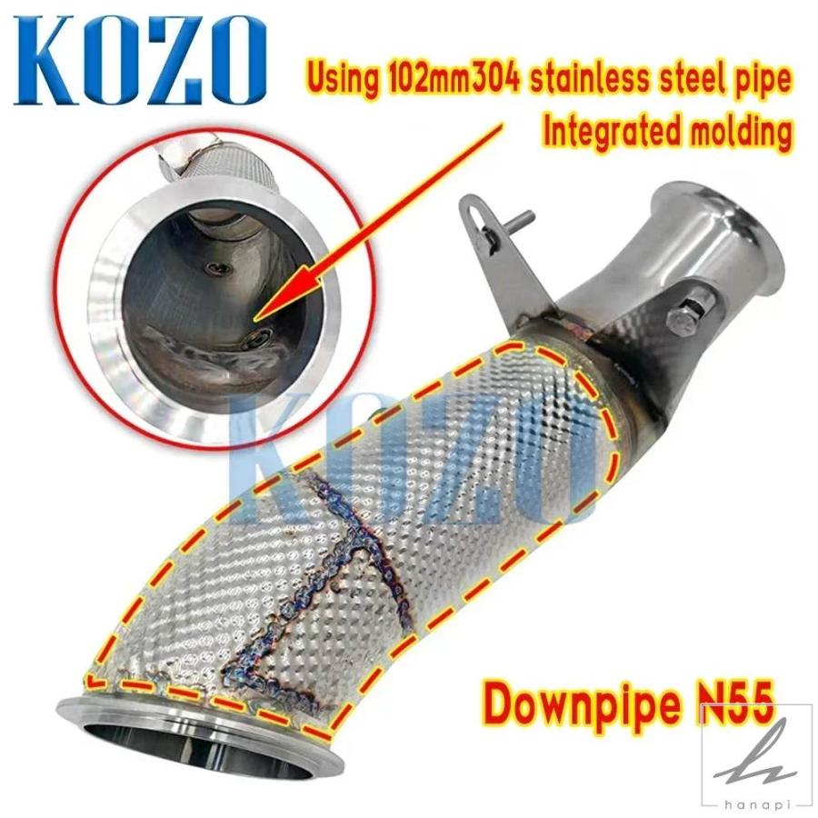 CATLESS 縦樋マフラー BMW N55 M2 F87 3.0T EWG 14-19用 : カー用品・車パーツ hanapi - 通販 - Yahoo!ショッピング