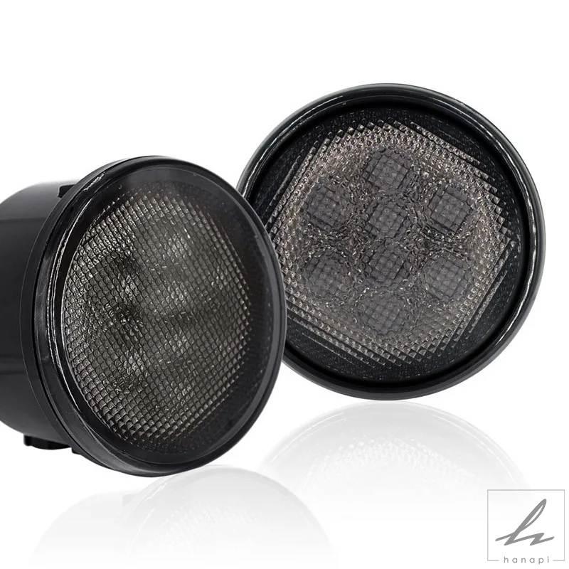 ジープ ラングラー JK 2007-2017 用 LED フロント ターン シグナル ライト イエロー アンバー フェンダー サイド ラングラー用 DR : カー用品・車パーツ hanapi ...