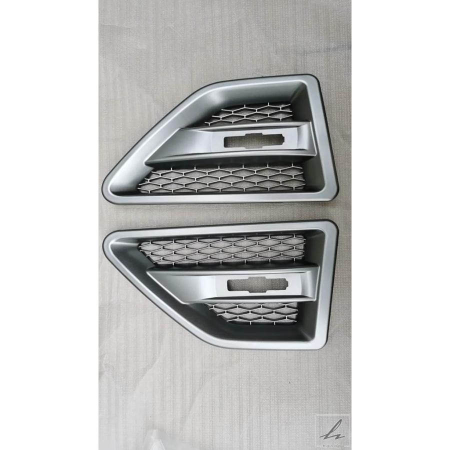 ランドローバー フリーランダー 2 LR2 2008-2015 レーシングドアサイドグリル LR001660 LR001658 用 サイド ...