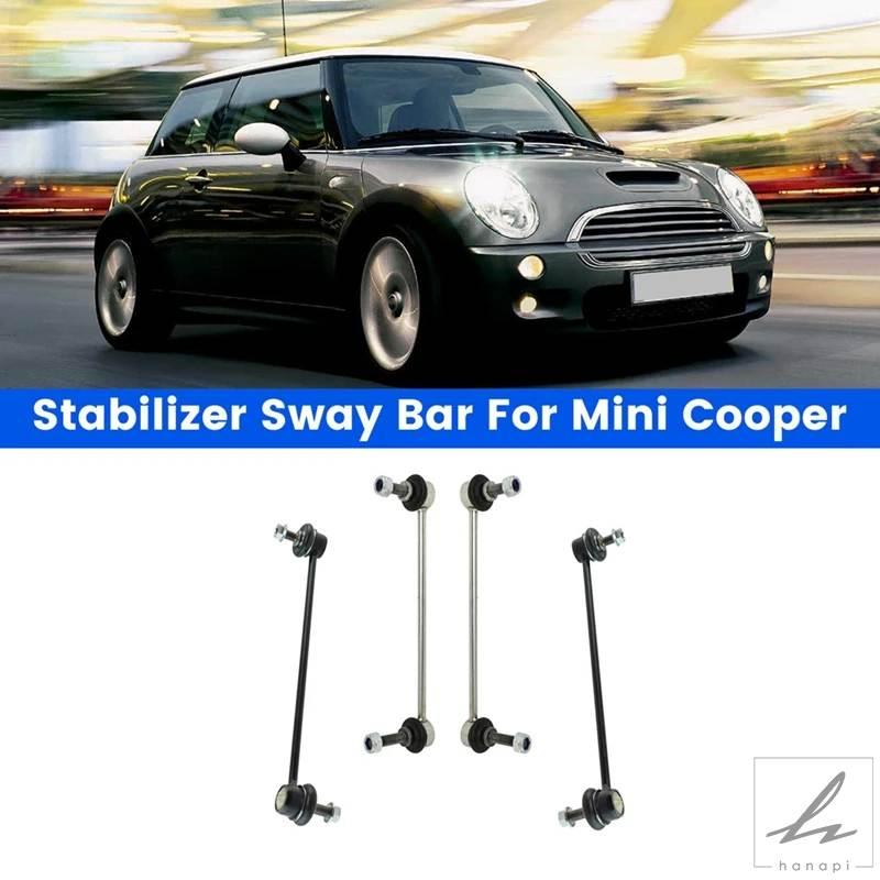 4個サスペンションキット フロント＆リア スタビライザーバーエンドリンク ミニクーパー R50 R53 R55 R56 2007-2014 ...