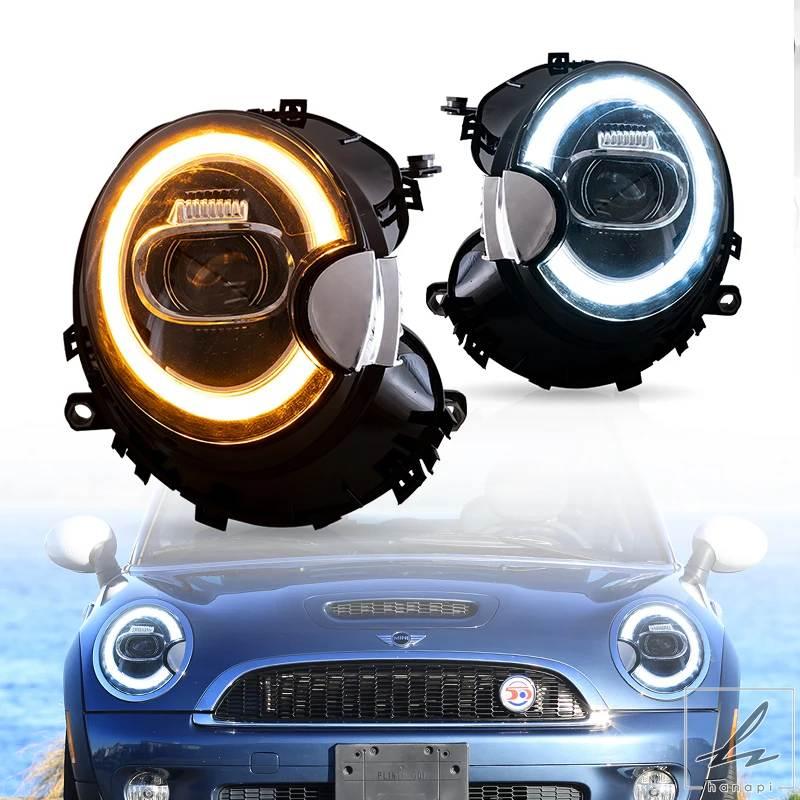 MINI COOPER R55 R56 R57 R58 R59用カースタイリングヘッドライトLEDヘッドライト2007-2013ヘッドランプ ...