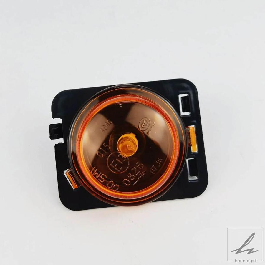 サイドフロントフェンダーライト ラングラー JK 2007-2017 ハロゲンマーカーライト ポジションライト ウィンカーライト 55077894AD 55077895AAD 5507 部品 ...