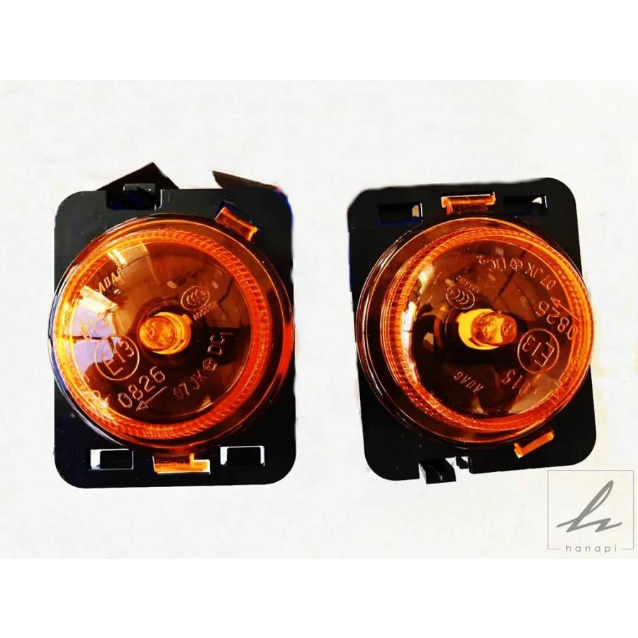 サイドフロントフェンダーライト ラングラー JK 2007-2017 ハロゲンマーカーライト ポジションライト ウィンカーライト 55077894AD 55077895AAD 5507 部品 ...