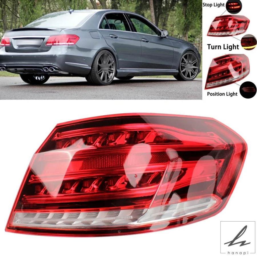 メルセデスベンツ W212 S212 E200 E250 E300 E350 2014 2015 2016 ヨーロッパバージョン用 右外側 LED テール リアランプ ライト部品 カスタム ...