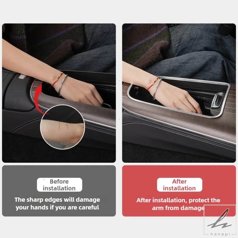 メルセデスベンツ Eクラス W214 E300L/260L 2024-2025 中央コントロールパネルエッジ装飾フレームインテリアアクセサリー 部品 カスタムパーツ アクセサリー : カー用品 ...