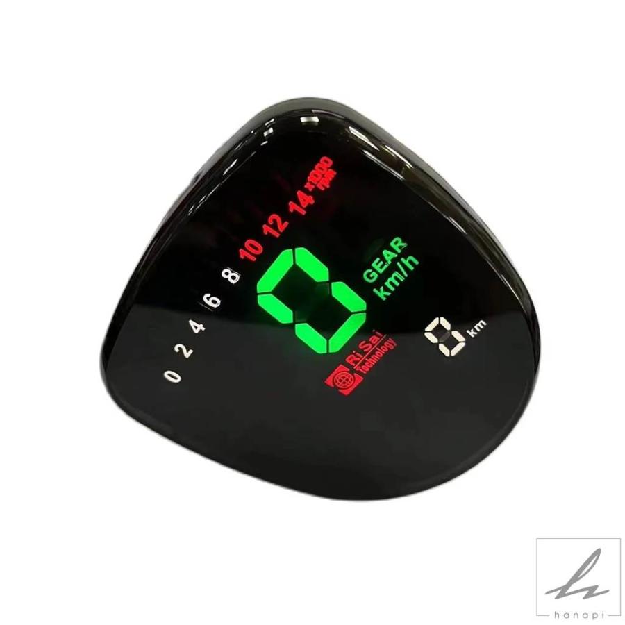 ホンダ スーパーカブ C50 C70 C90用 オートバイ用 LCD デジタル オドメーター スピードメーター タコメーター アセンブリ 部品 カスタムパーツ アクセサリー : カー用品・車 ...